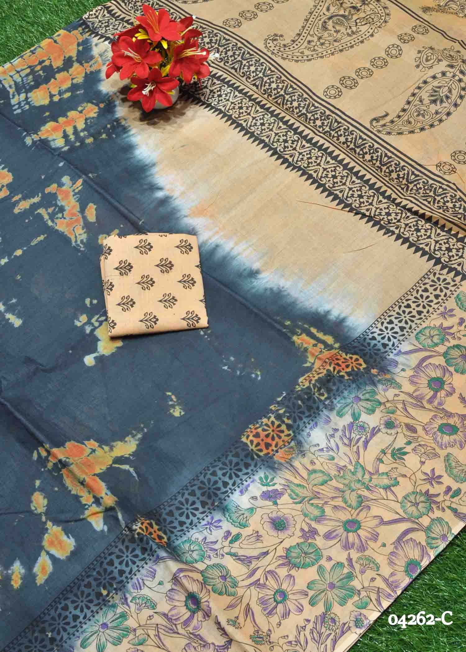 Tharika - 04262-C Grey Color Summer Culu Culu Special Batik Cotton ...