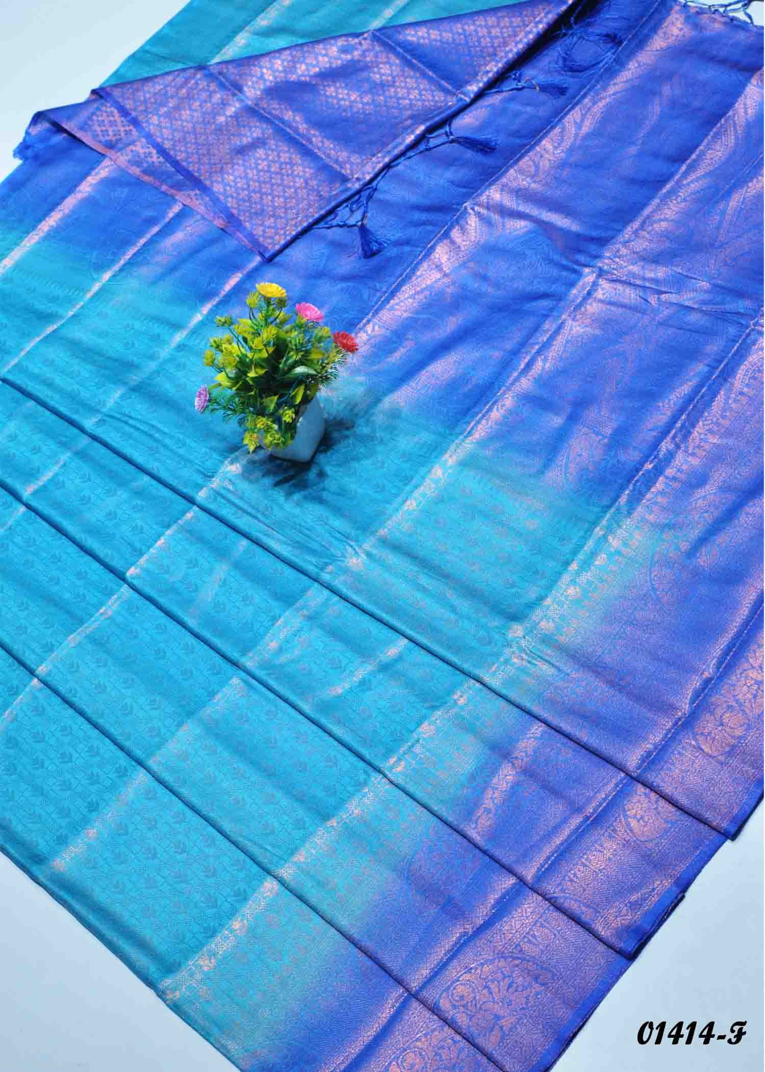 Panchara - 01414-F SkyBlue Color New Arrival Soft Silk Sarees CM1352302 ...